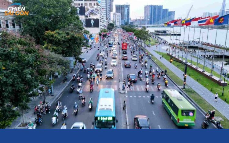 Đường Tôn Đức Thắng - Con đường sôi động, thú vị ở Sài Gòn - Ghiền Sài Gòn