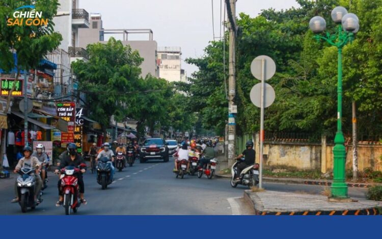 Đường Phạm Văn Bạch Sài Gòn kết nối giao thông thuận lợi - Ghiền Sài Gòn